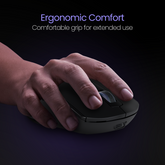 PORTRONICS Toad One Wireless Optical Mouse Adjustable DPI resolution ...